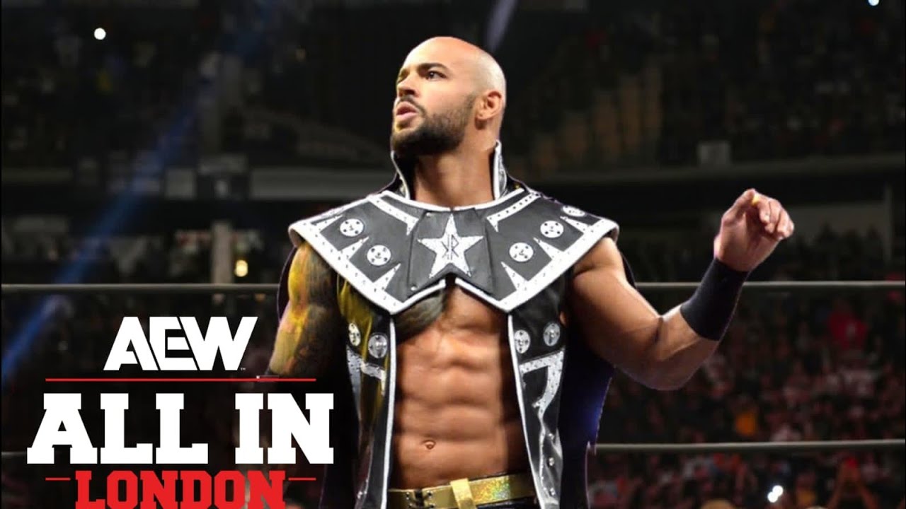 OMG🤯Ricochet FINALLY DEBUT On Aew All in London Highlights 2024! - YouTube