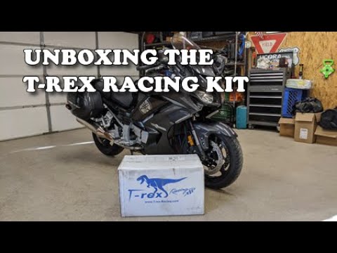 Yamaha FJR 1300ES - Unboxing the Engine & Luggage Guards and Front Axle ...