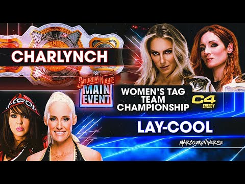 Charlotte Flair & Becky Lynch vs Lay-Cool - Women’s Tag Team ...