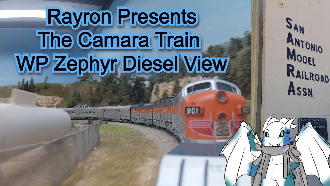 The Camera Train, The WP Zephyr Train Diesel Front View - YouTube