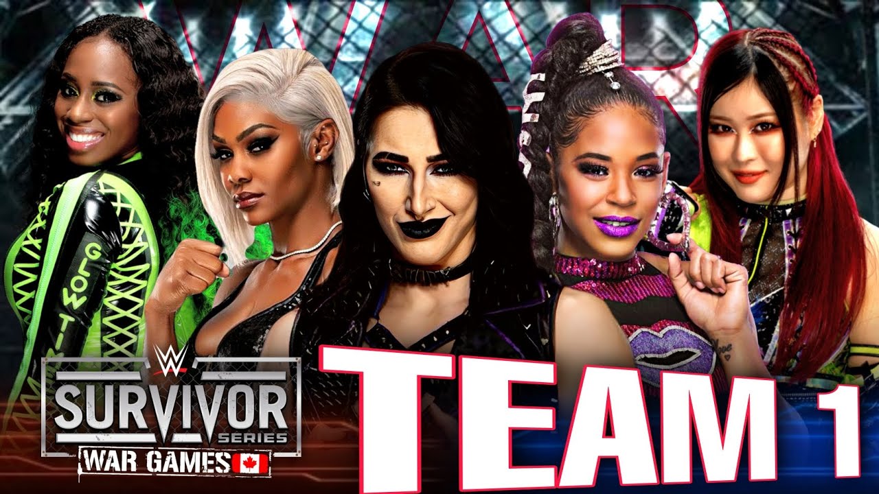 YOUR WOMEN’S SURVIVOR SERIES WAR GAME MATCH:TEAM1: Jade Cargill, Bianca ...