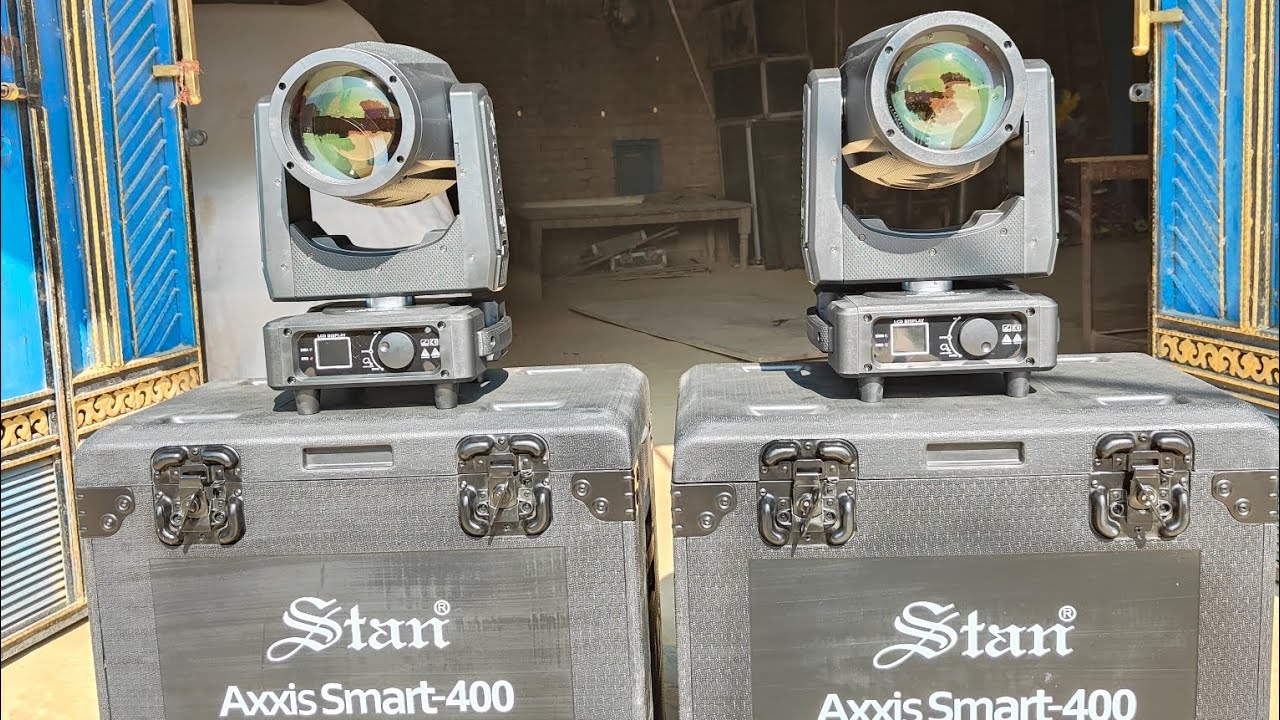 stan axxis smart 400 sharpy light full view - YouTube