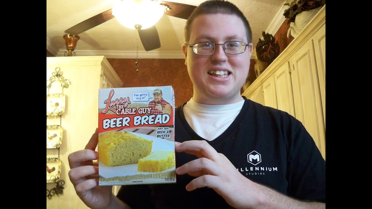Making Larry the Cable Guy's Beer Bread! - YouTube