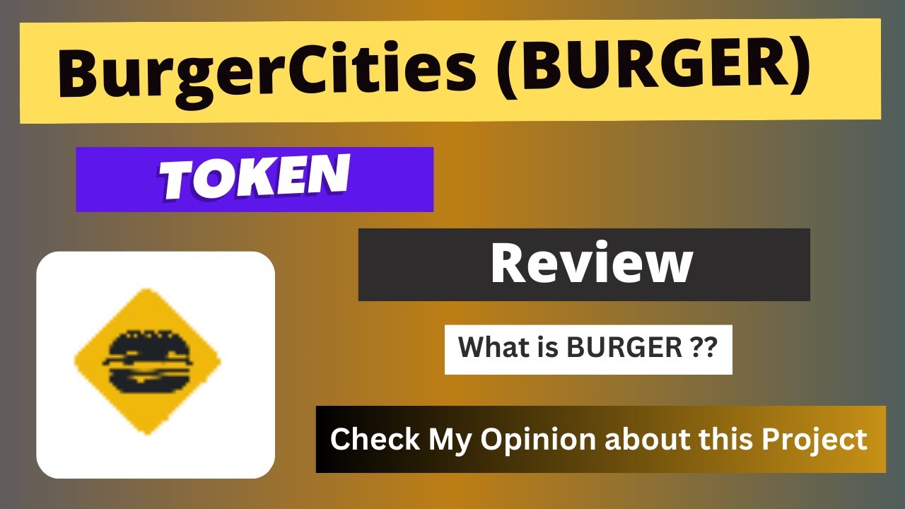 What is BurgerCities (BURGER) Coin | Review About BURGER Token - YouTube
