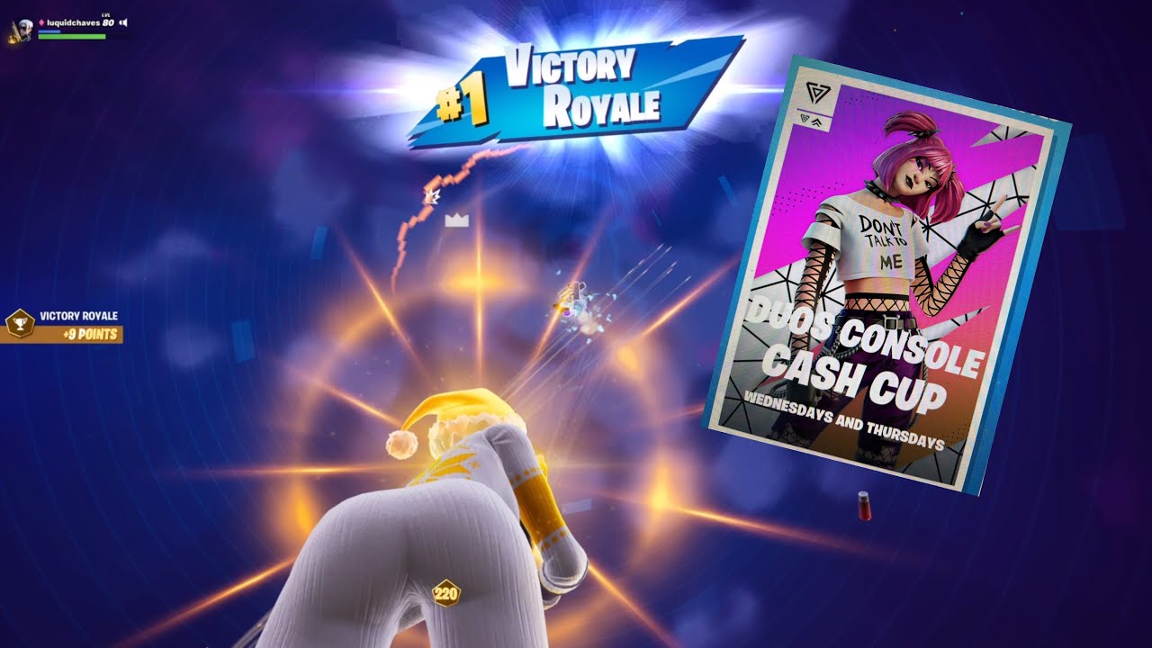 PS5 Fortnite Duos Console Cash Cup + CRAZY WIN! 495th Place - YouTube