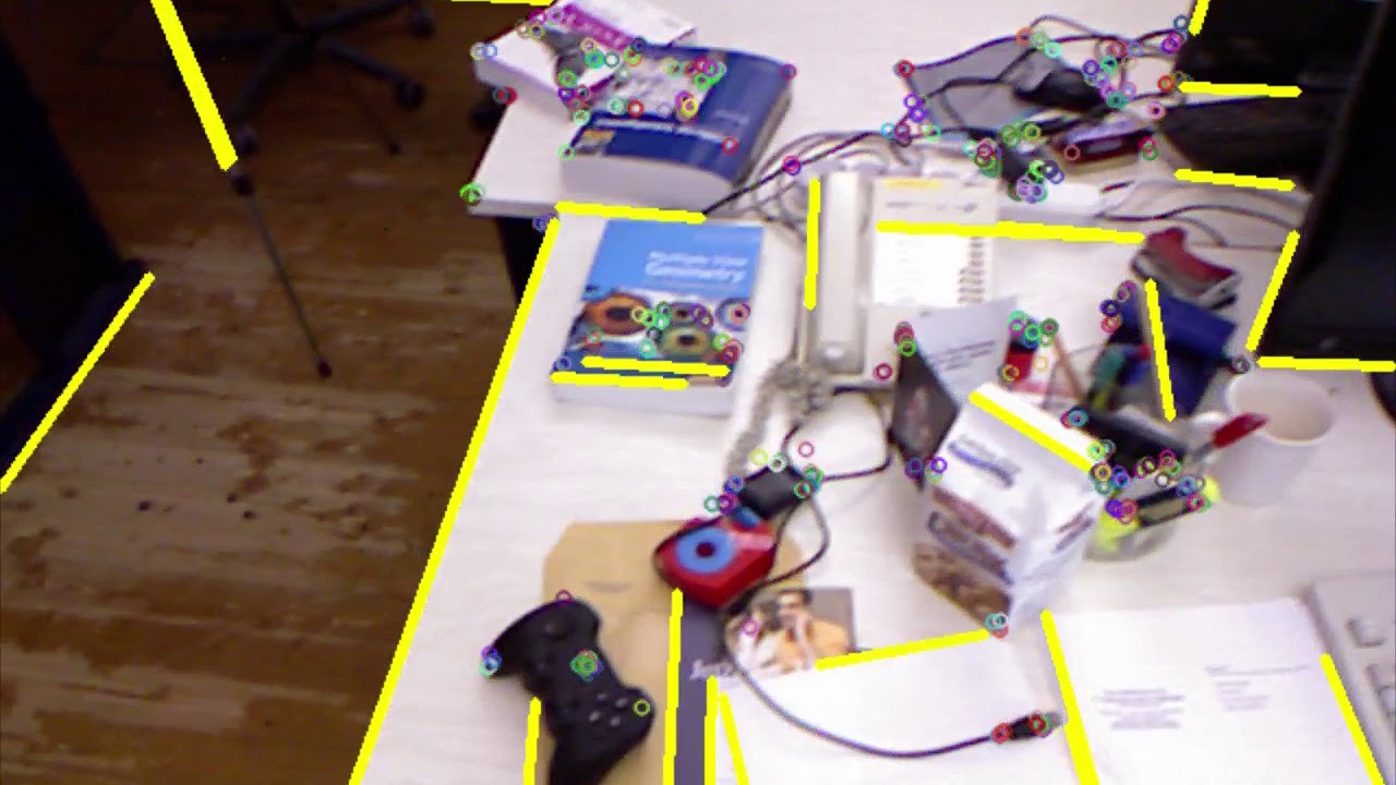 Fast Line Detector and ORB Feature Extractor on the TUM-RGBD Dataset ...