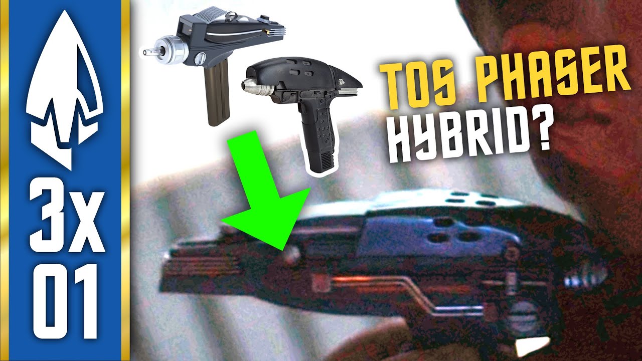 TOS Hybrid Phaser - Picard S3 - YouTube
