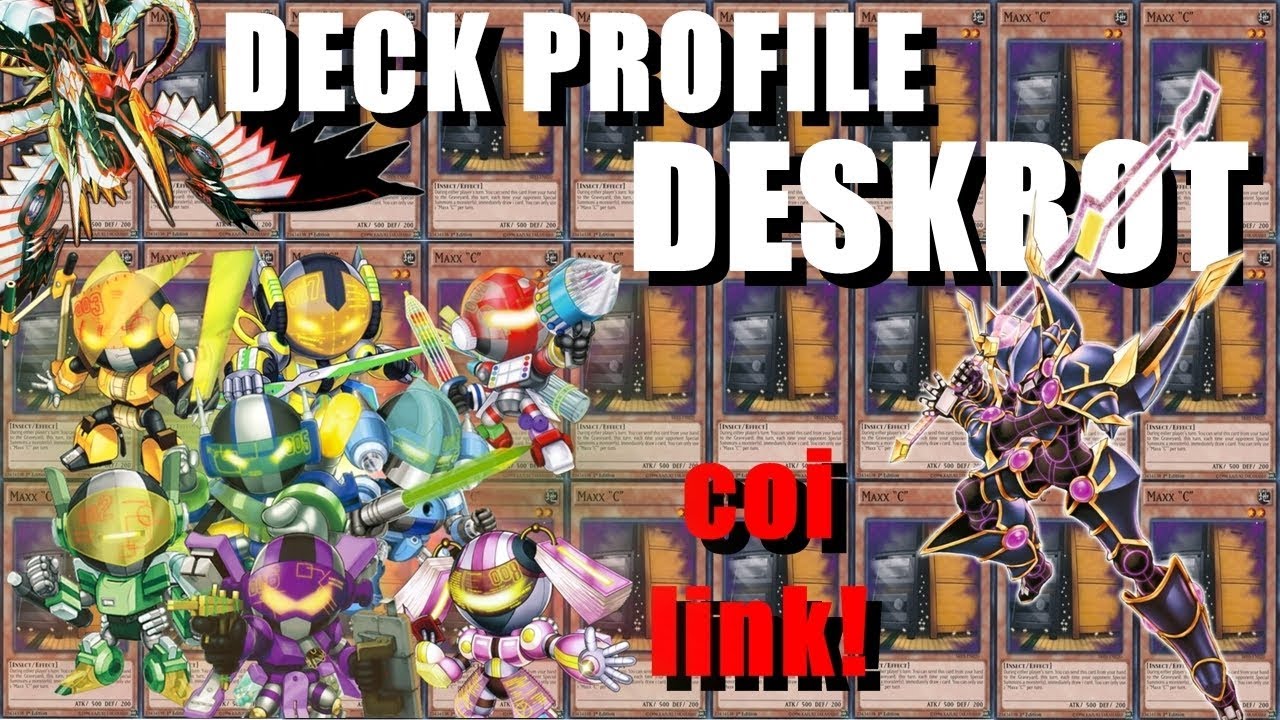 DESKBOT DECK PROFILE (coi link ma senza Firewall) 2017 YUGIOH ITA - YouTube