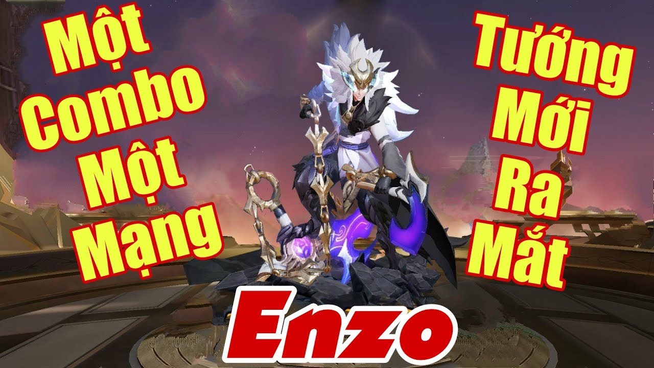 [Gcaothu] Tướng mới Enzo ra mắt - Sát thủ chỉ một combo một mạng - YouTube
