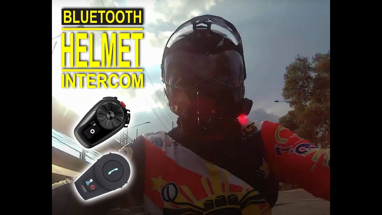 Bluetooth Helmet Intercom Connection with different brands. - YouTube