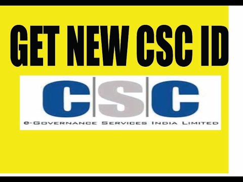 Get New CSC id 2020 - YouTube