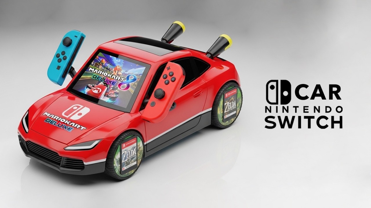 I Tried $89,000 Nintendo Switch Car! - YouTube