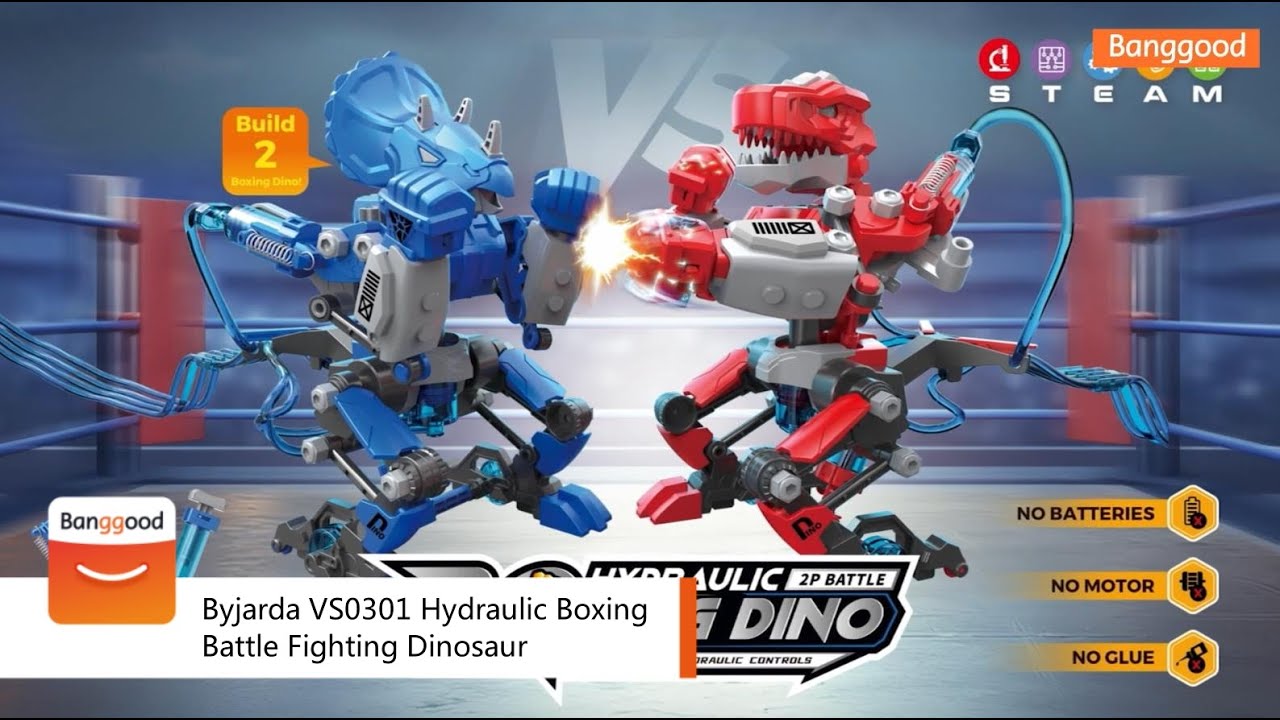 Byjarda VS0301 Hydraulic Boxing Battle Fighting Dinosaur - Shop on ...