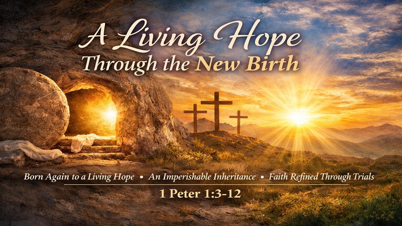 1 Peter Lesson 2 — A Living Hope Through the New Birth (1 Peter 1:3–12 ...