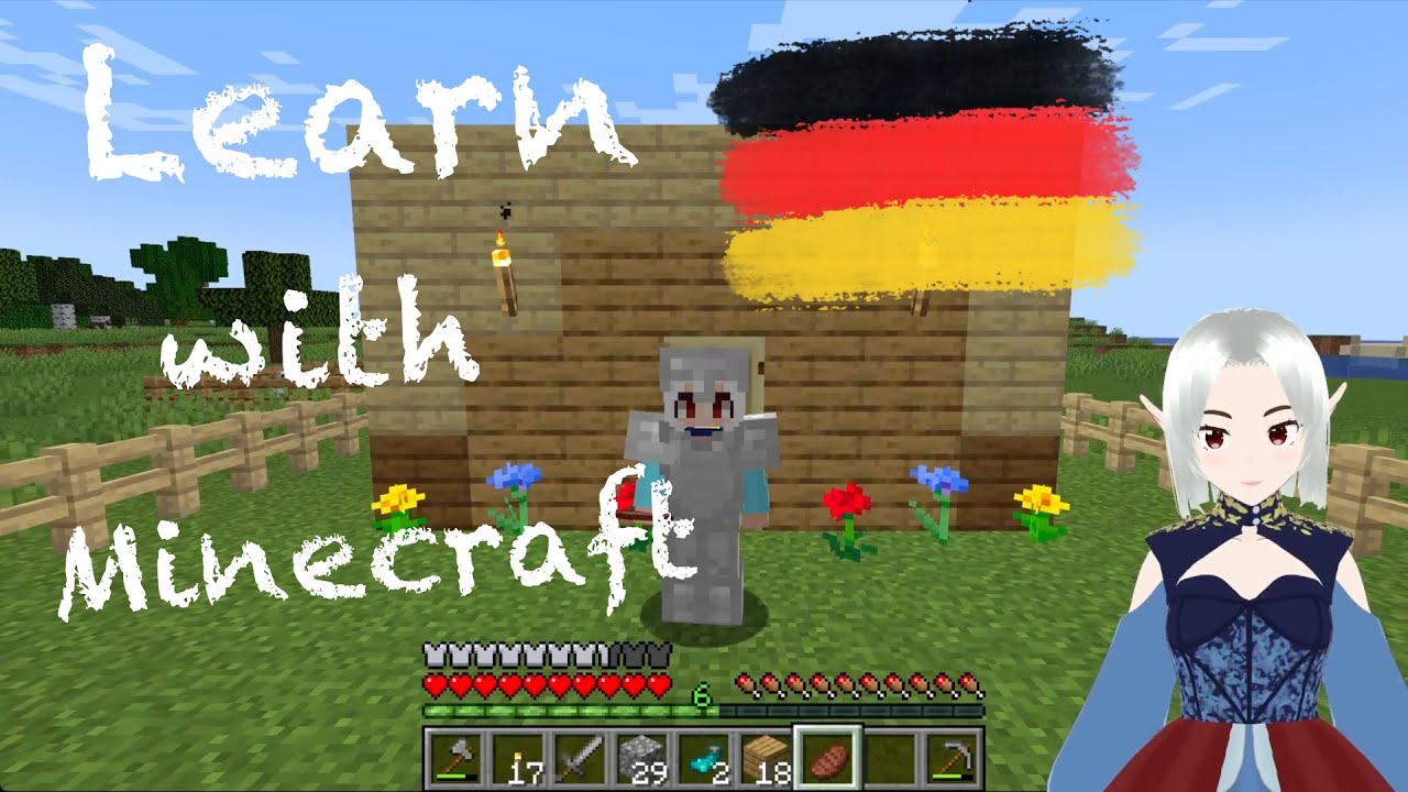 [Minecraft] Equipping ourselves with German Vocabulary [Comprehensible ...