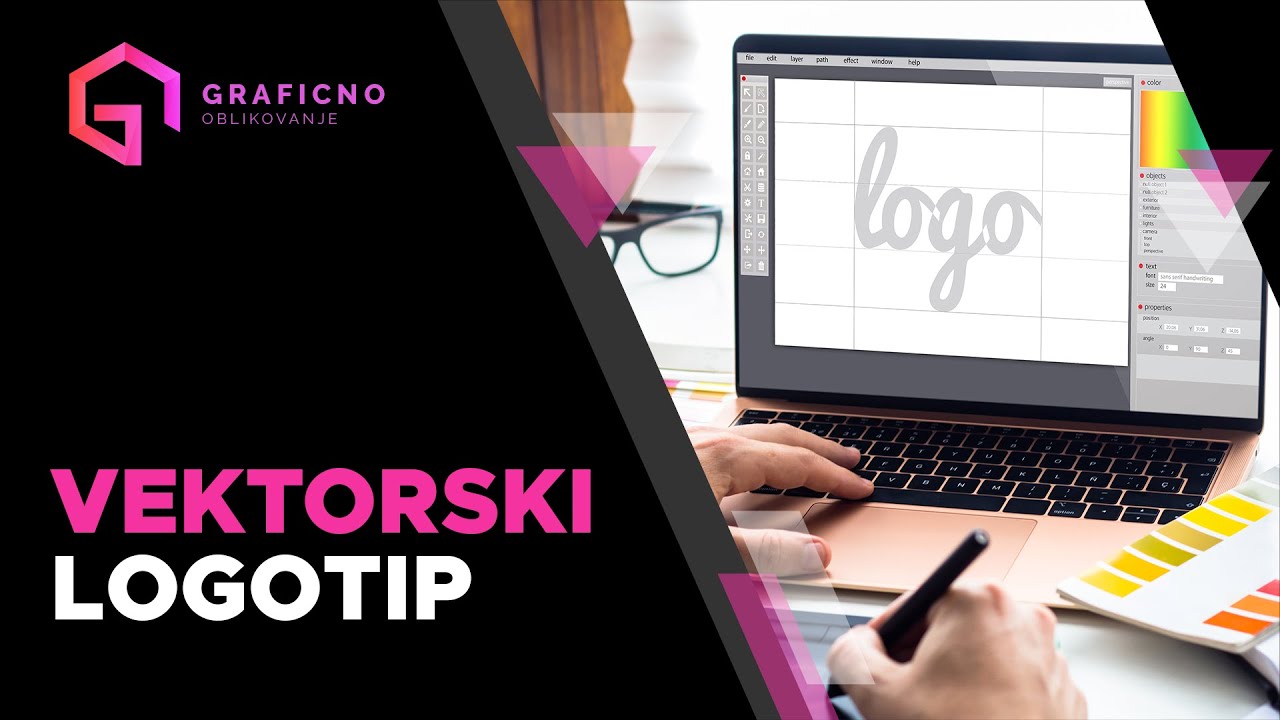 VEKTORSKI LOGOTIP - YouTube