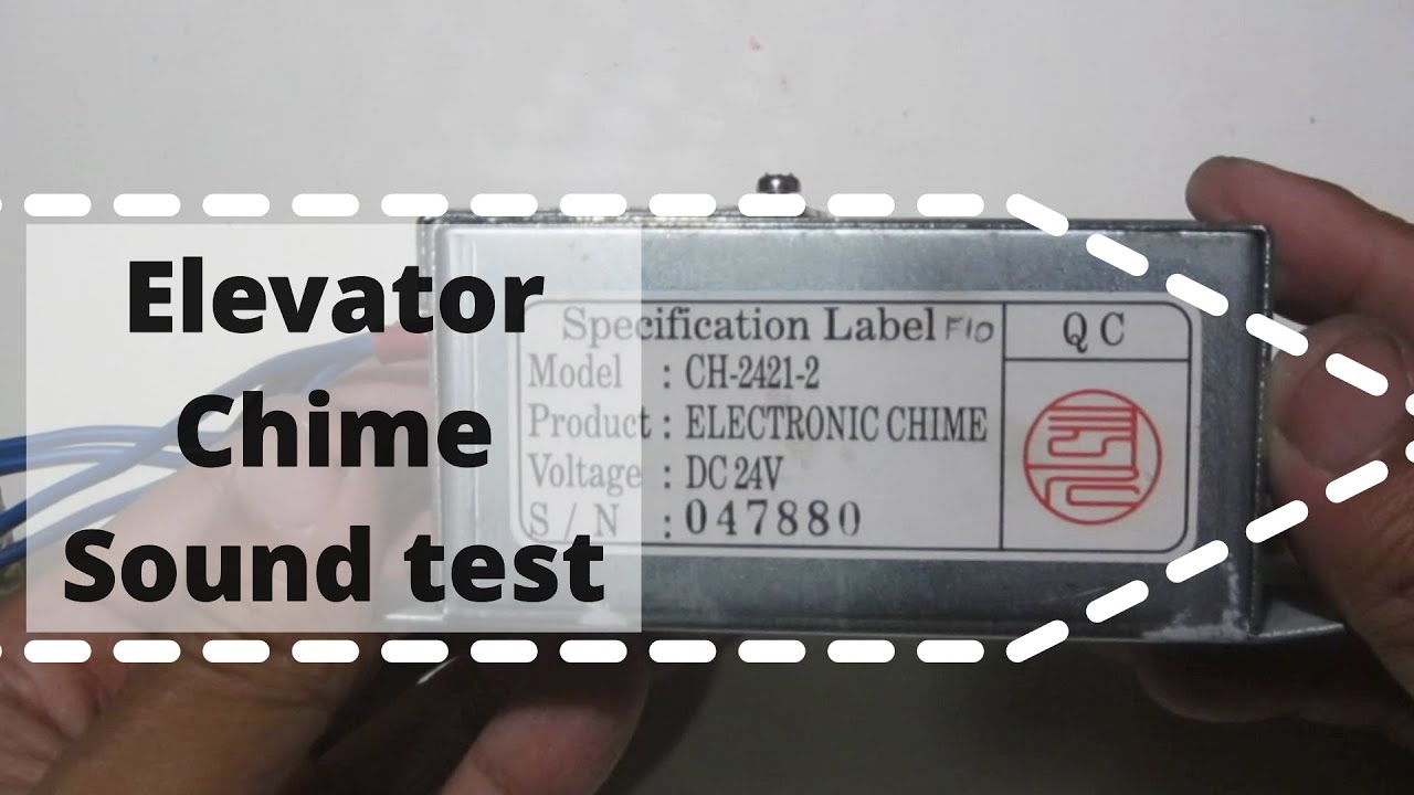 Elevator Chime Sound Test - YouTube