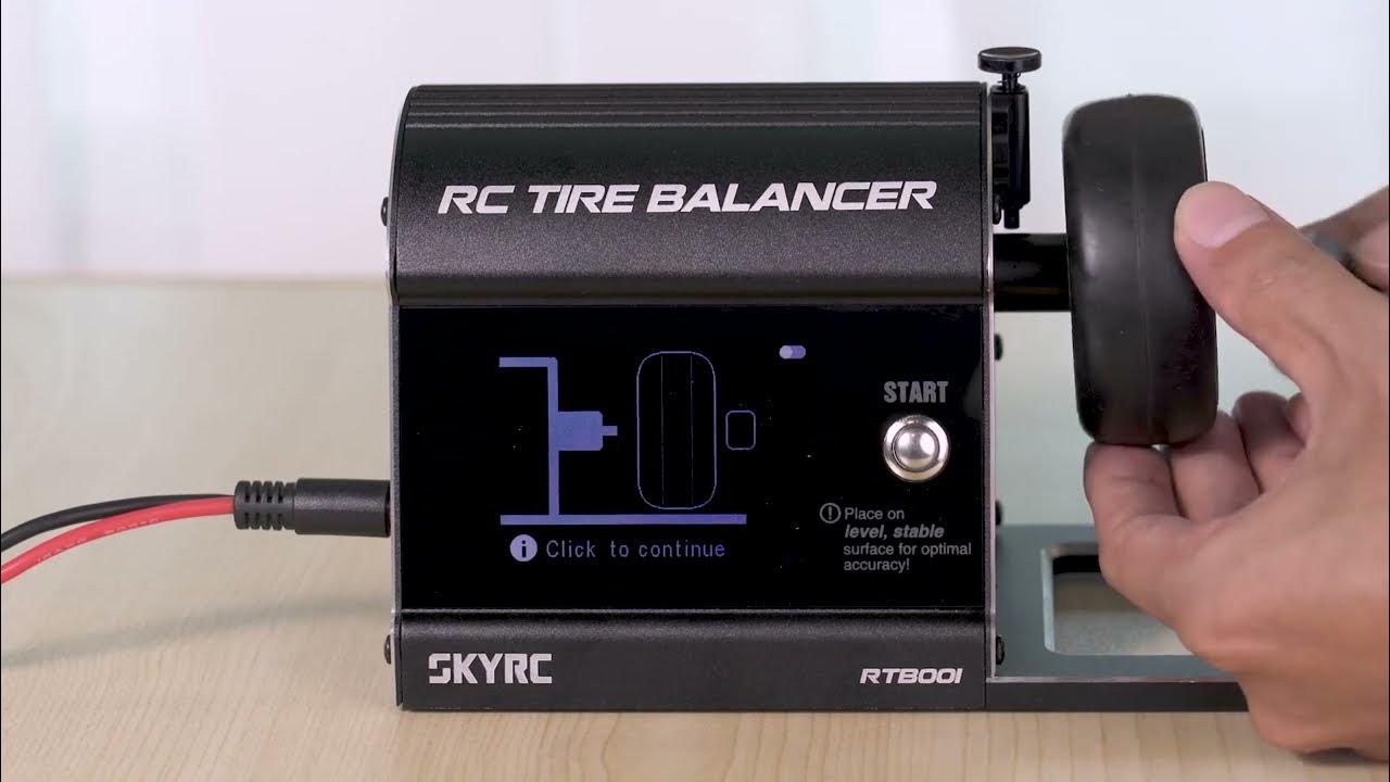 SkyRC RC Tire Balancer Hands-on - YouTube
