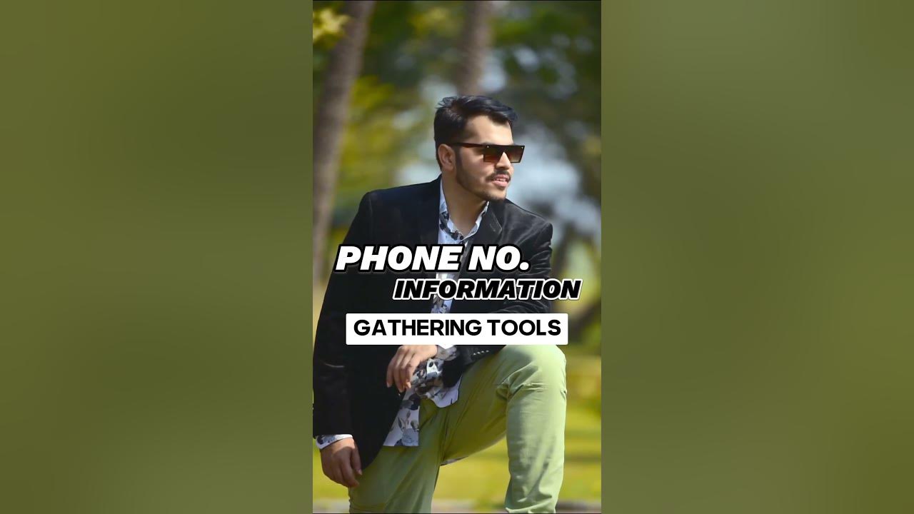 Phone No Information Gathering Tools Cybersecurity Ethicalhacking Hacking Hacker Vlog