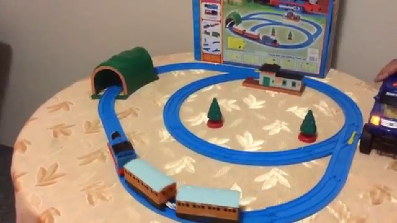 Thomas Train the Tank Engine Funny Rail Set - YouTube