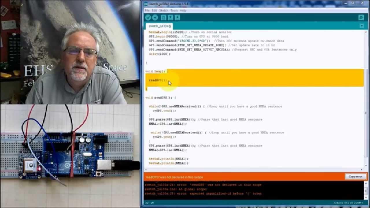 LESSON 22: Build an Arduino GPS Tracker - YouTube