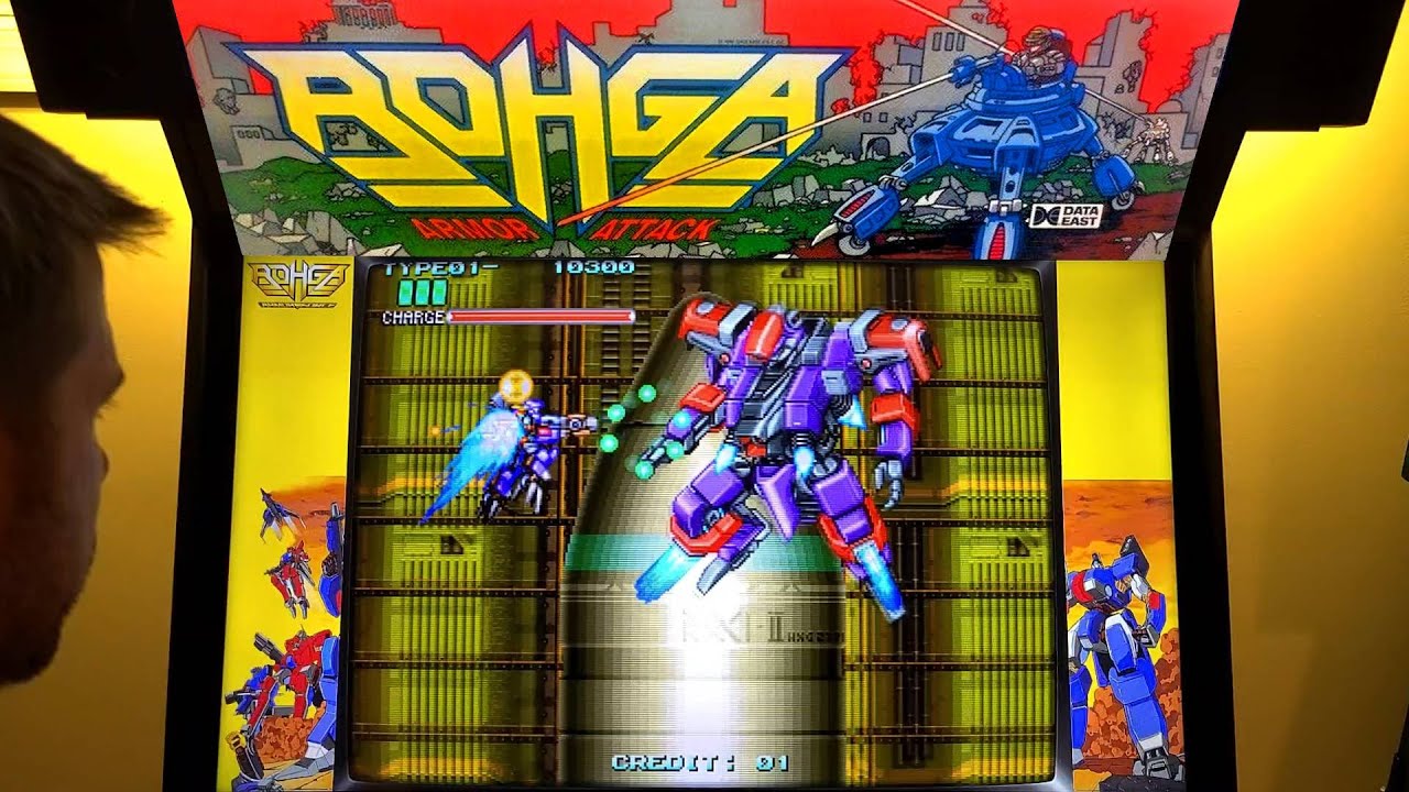 Rohga: Armor Force Arcade Cabinet MAME Playthrough w/ Hypermarquee ...