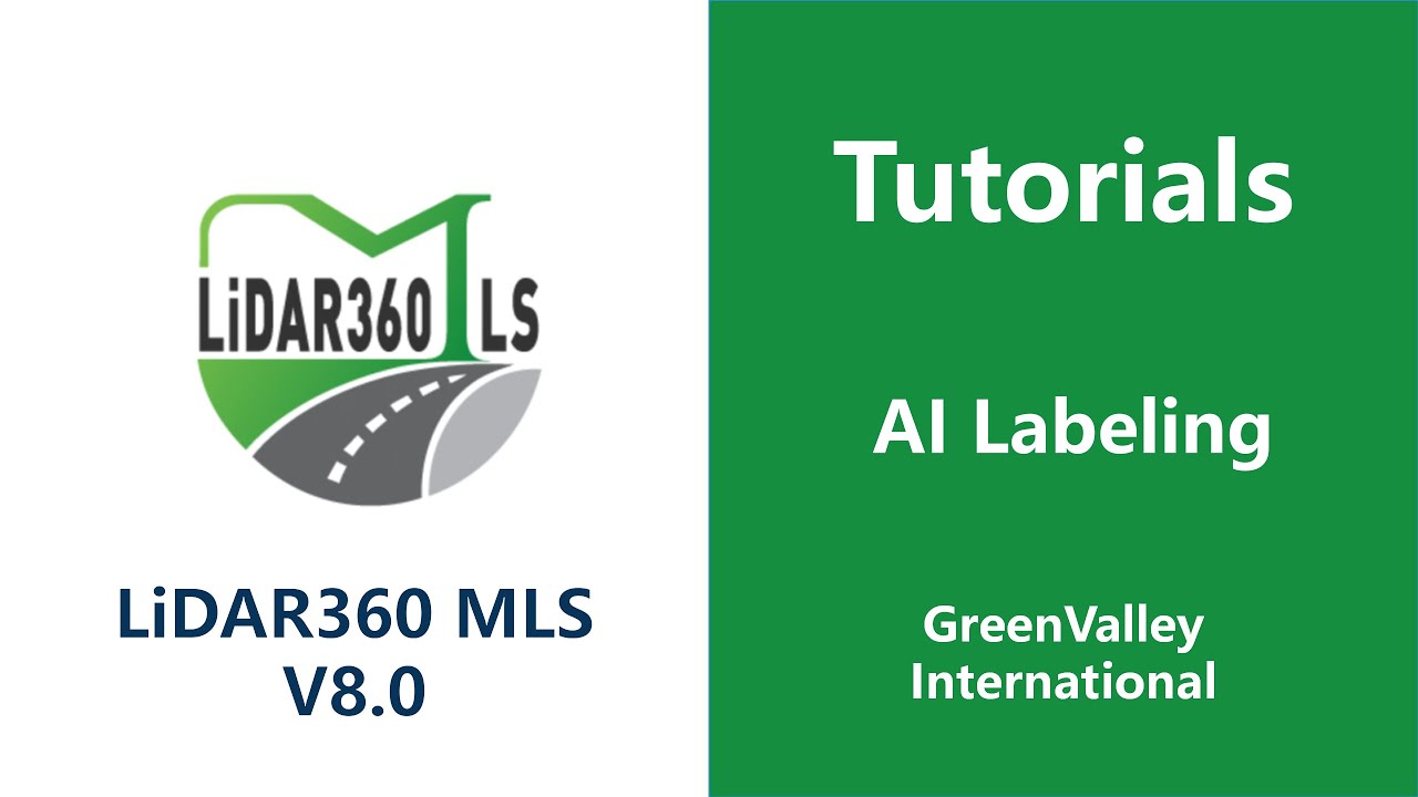 Customized Object Detection AI Model | 1. AI Labeling - LiDAR Software Tutorial - YouTube