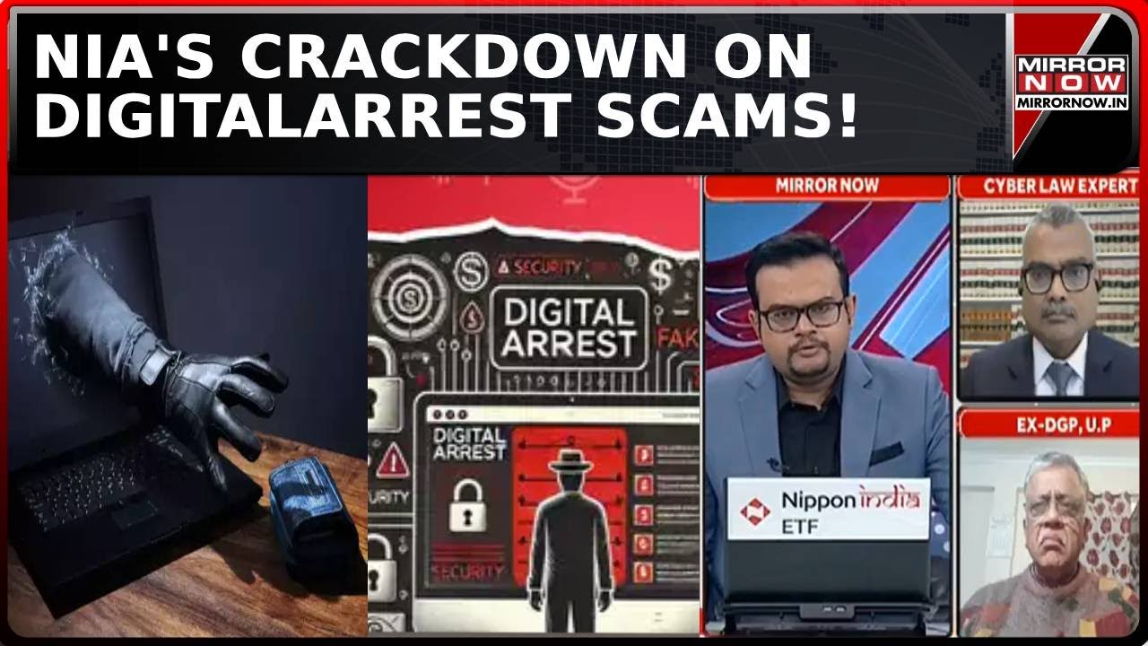 Watch: Crackdown On Digit Arrest Scams, NIA Launches Nationwide Search ...