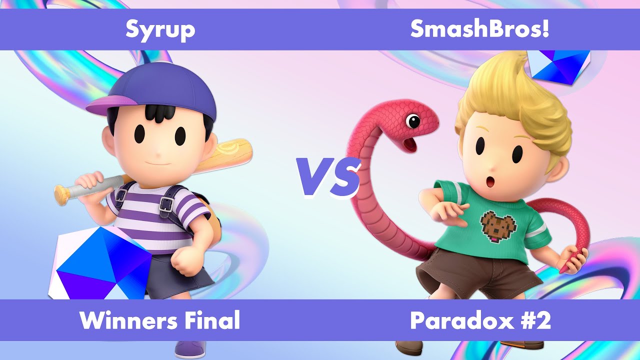 Paradox #2 - Syrup (Ness) vs SmashBros! (Lucas) - Winners Final - SSBU ...