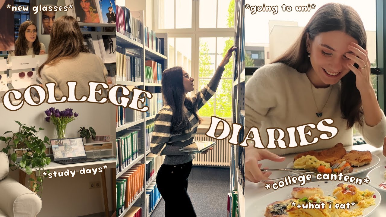 College week in my life: chill & wholesome days, glow up , studying on ...