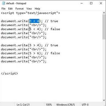 Relational Operators in JavaScript Part 1 - JavaScript #shorts 17 - YouTube