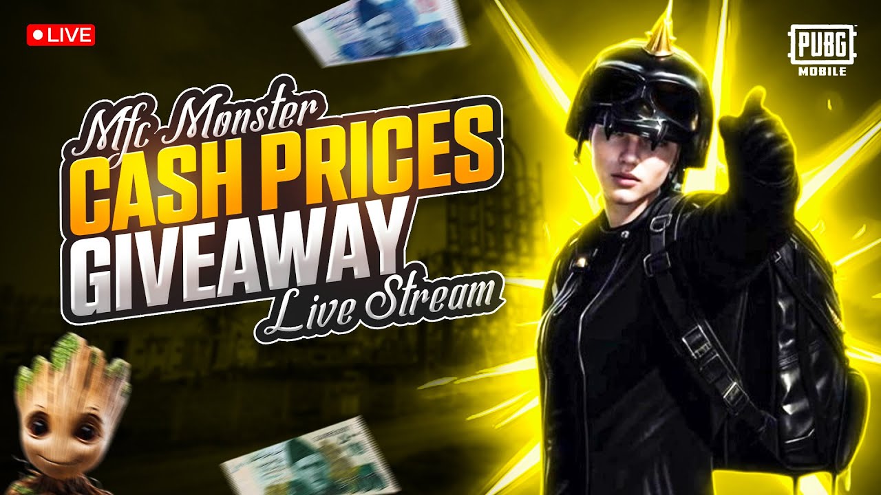 🔴💲UC & CASH Giveaway⚡ | Custom Rooms PUBG Mobile 😎 - New Update Live ...