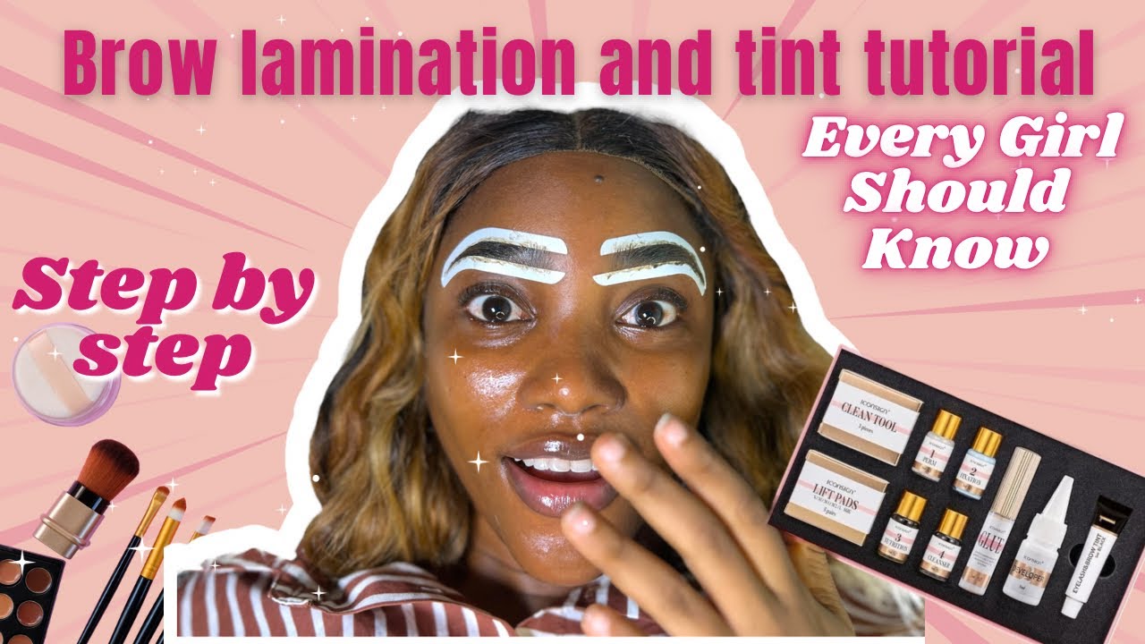 How to laminate your brows in 2025 | Step by step tutorial of brow ...