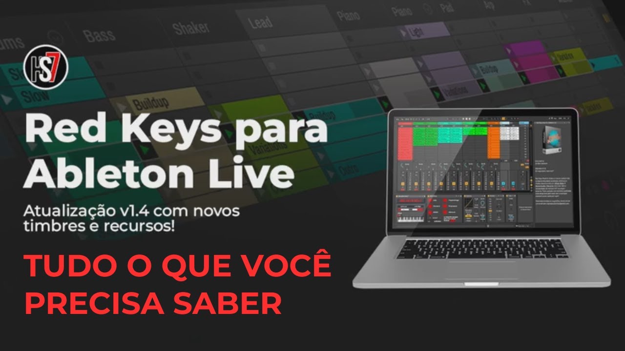RED KEYS para Ableton Live | Tudo o que você precisa saber (Live do ...