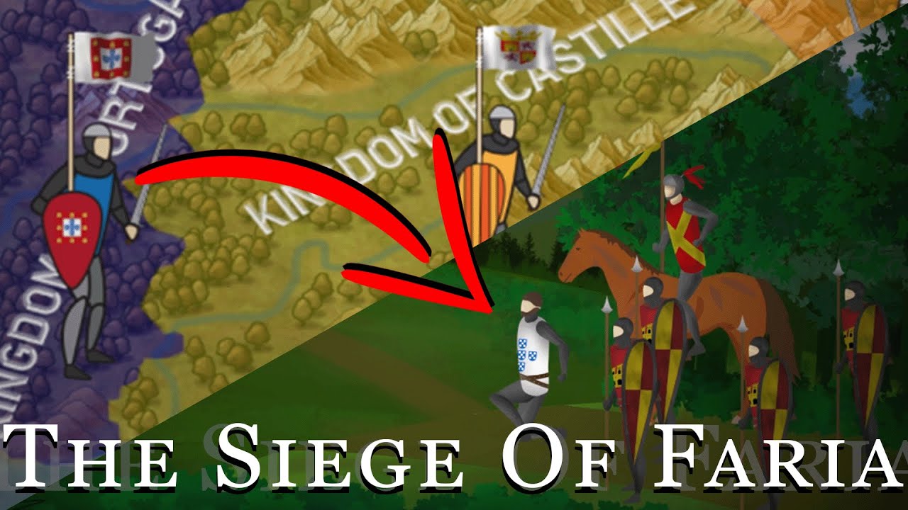 Siege of Faria 1373 || Portuguese-Castillian Wars (History of Portugal ...