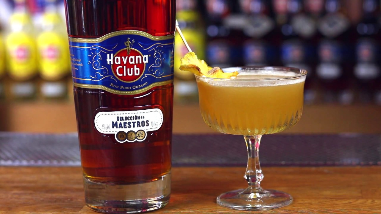 "The Modern Daiquiri" cocktail with Havana Club Selección de Maestros ...