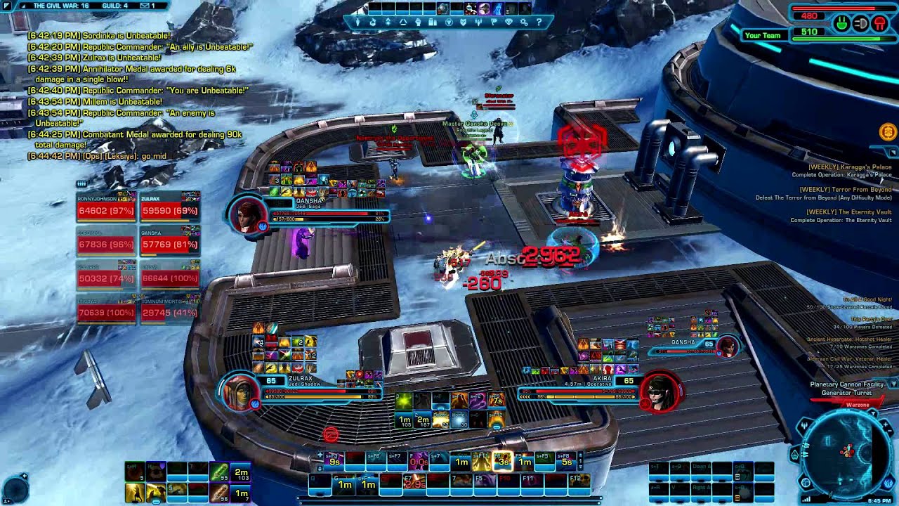 Swtor 4.0 PvP Jedi Shadow Tank - Sage Healer PoV - YouTube