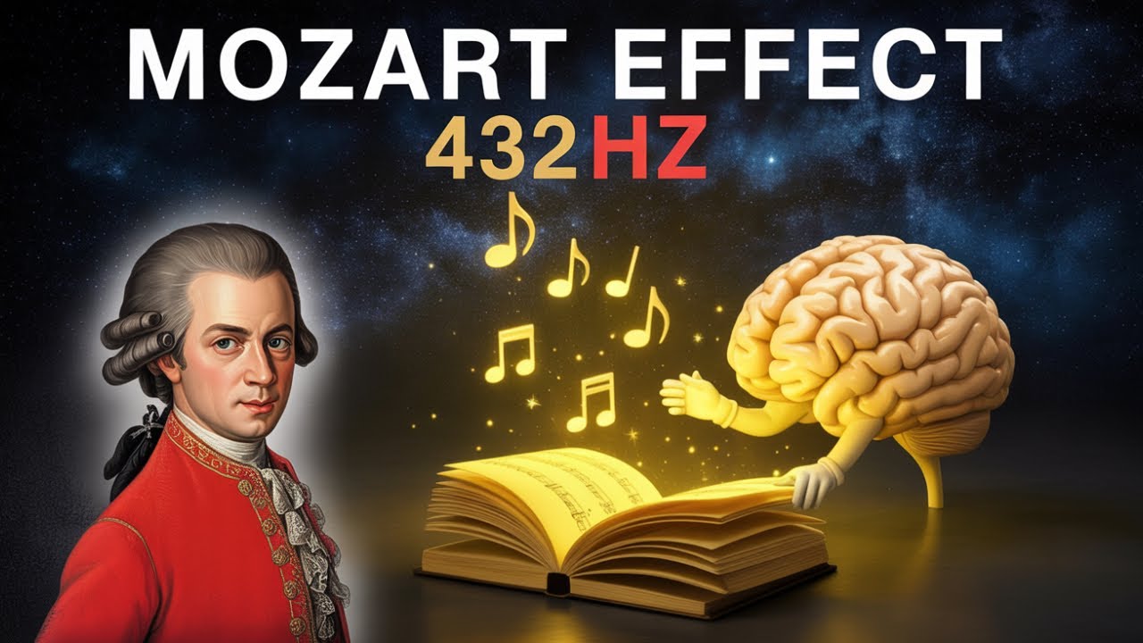 Mozart Effect 432Hz – Calm Classical Music for Relaxed Deep Learning ...
