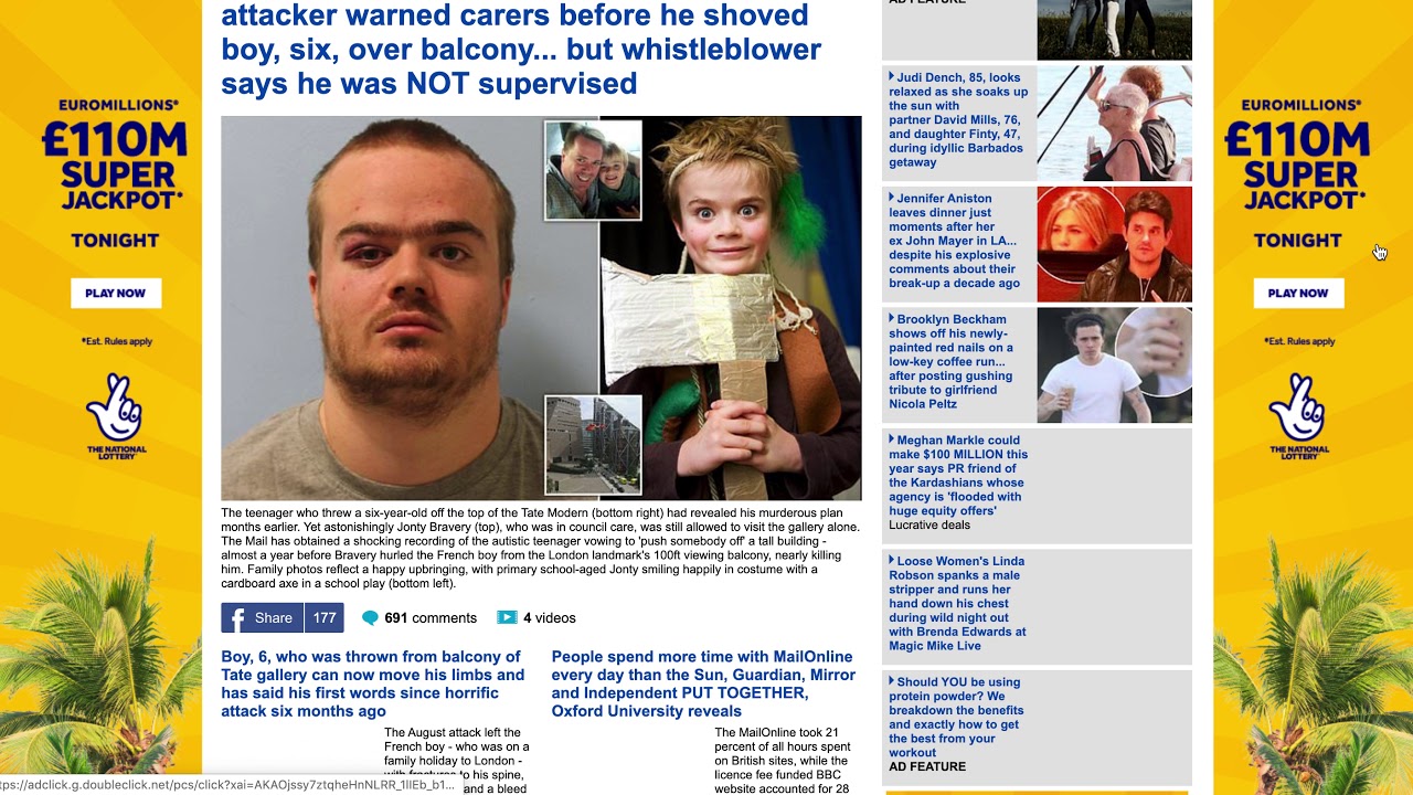 National lottery online news brand ad - YouTube