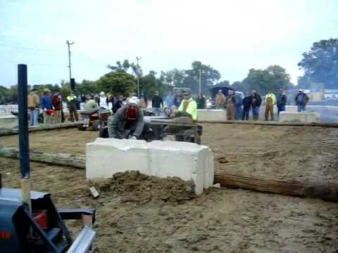Lawn Mower Demolition Derby Pleasant Hill IL Oct 10 2009 - YouTube