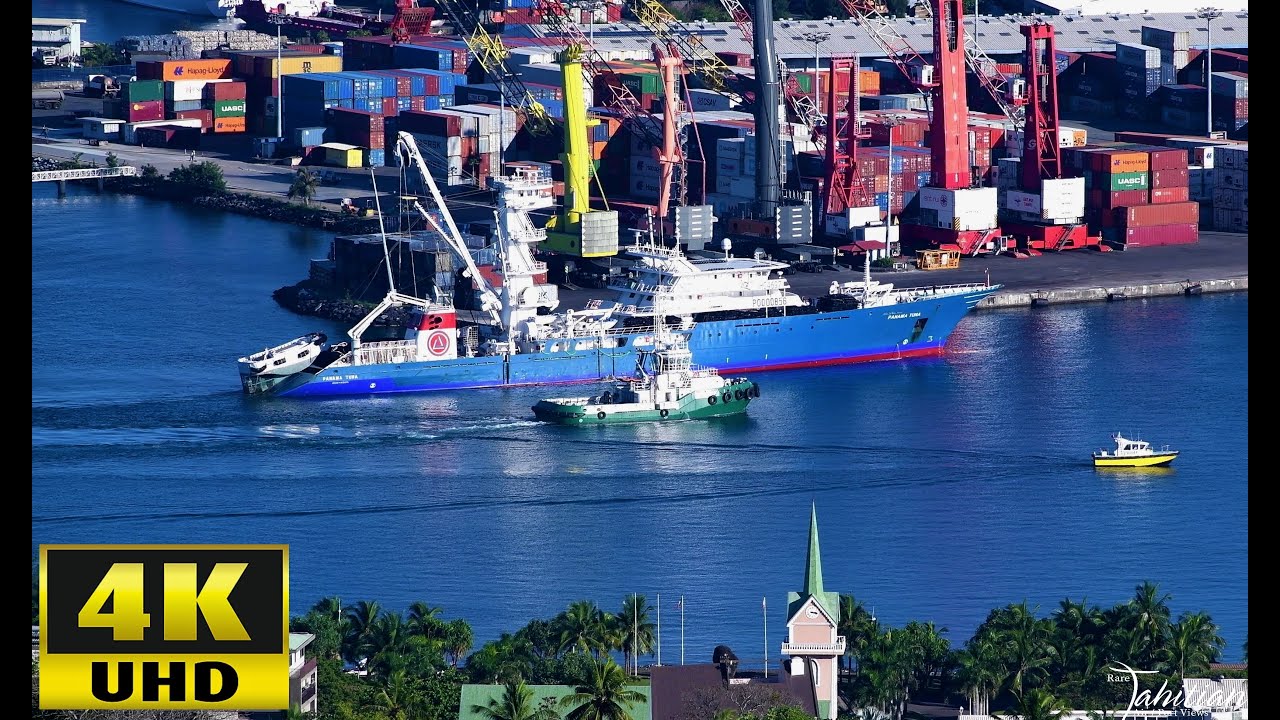 October 31, 2020 : Fishing vessel named PANAMA TUNA was seen entering ...