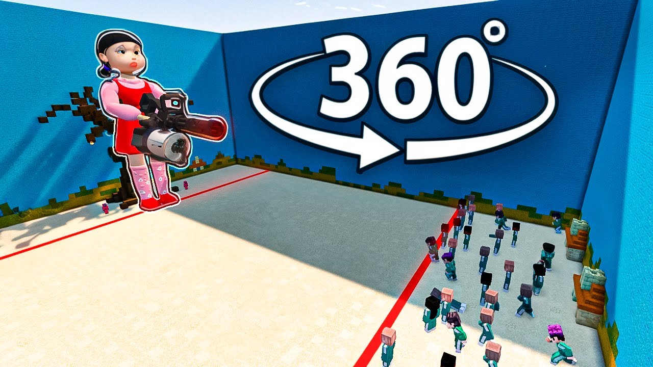 Squid Game 360° VR – Red Light, Green Light Challenge - YouTube