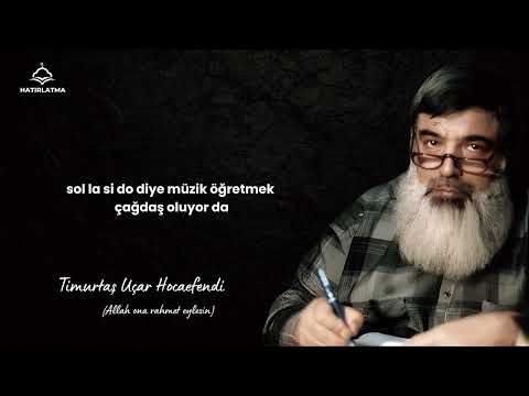 MÜZİK RUHUN GIDASIDIR DİYENLERE! Timurtaş Uçar Hocaefendi'den sert vaaz!