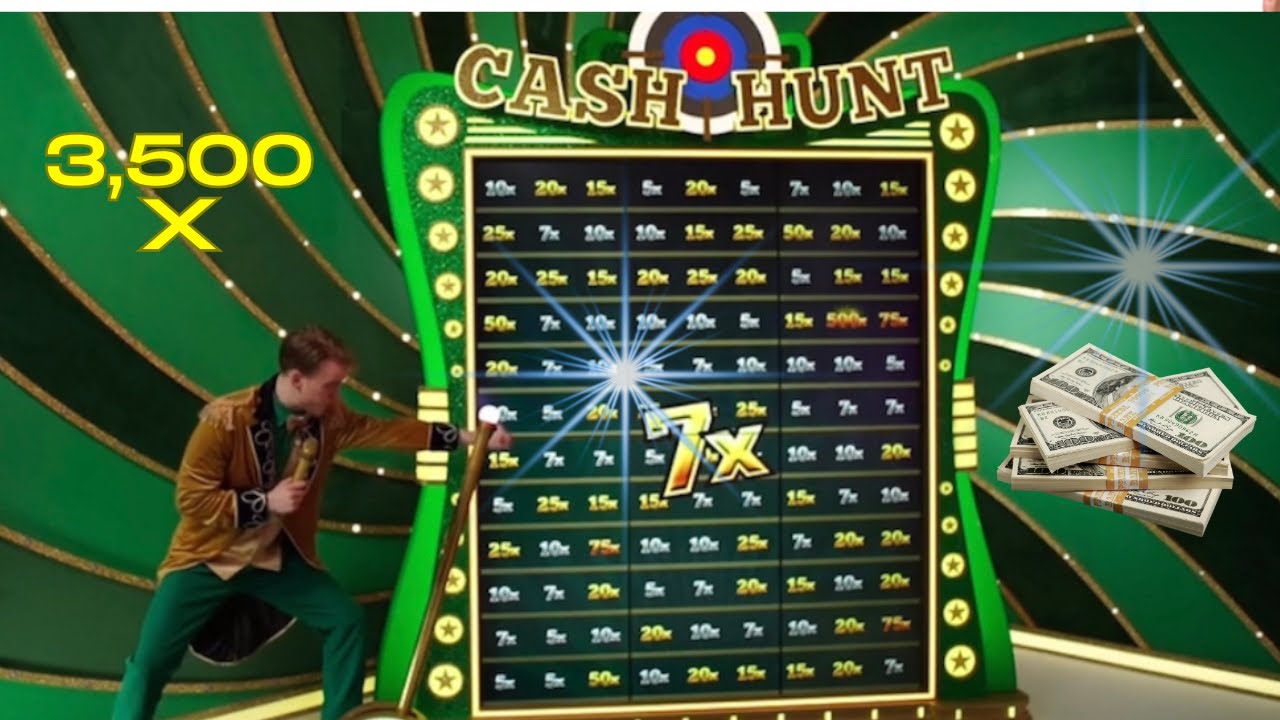 CASH HUNT Crazy Time A BIG WIn 3,500X Jan.31, 2024 12:24 UTC - YouTube