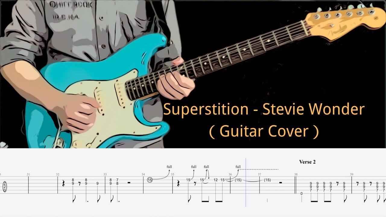 Superstition - Stevie Wonder （Guitar Cover） - YouTube