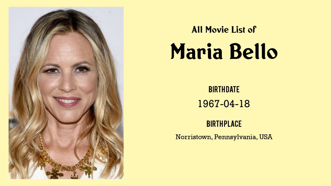 Maria Bello Movies list Maria Bello| Filmography of Maria Bello - YouTube