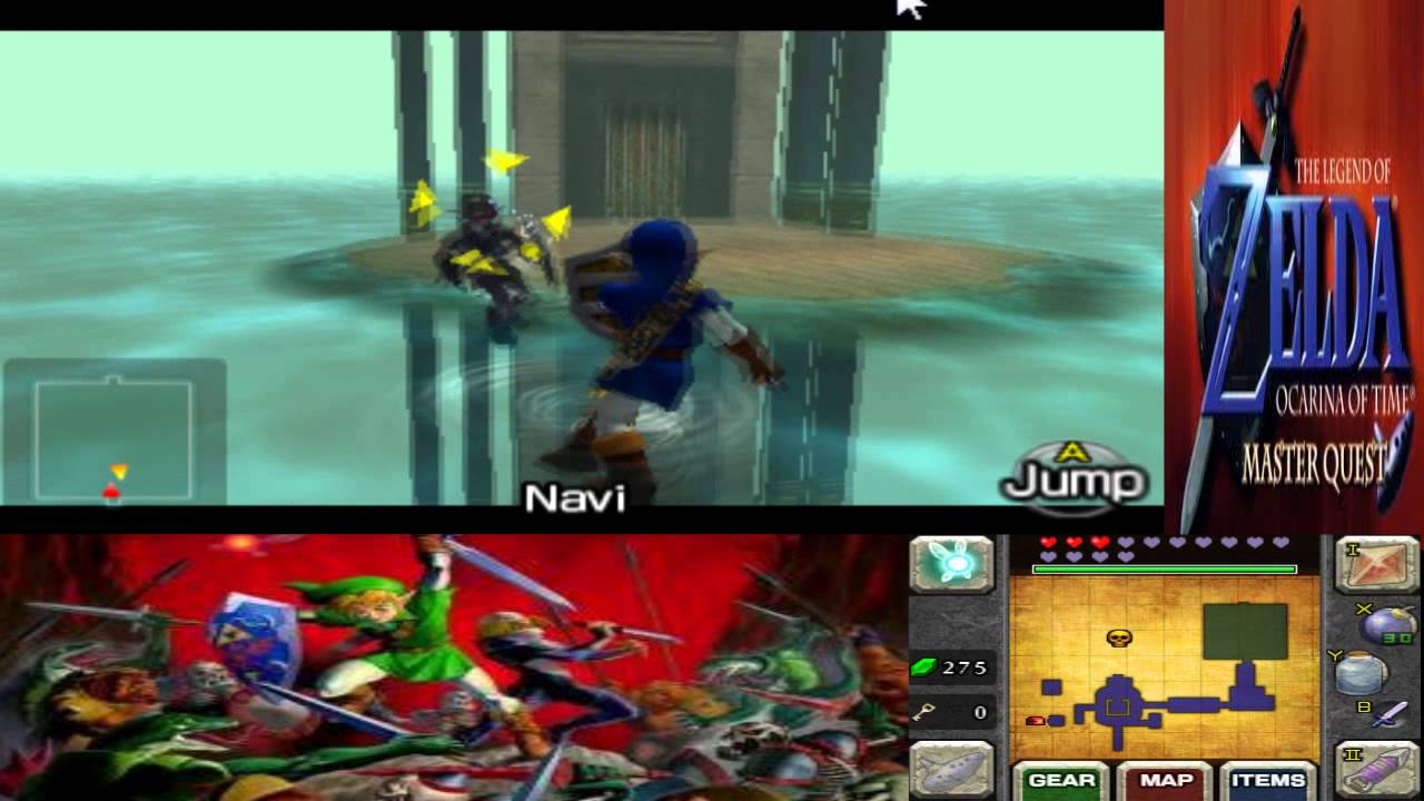 Legend of Zelda OoT Master Quest 3D 027 Mirror Link - YouTube