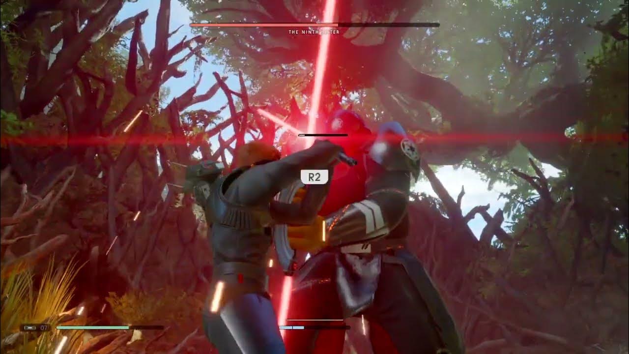 Inquisitor Cal vs 9th Sister - (No Stims) Jedi Fallen Order - YouTube