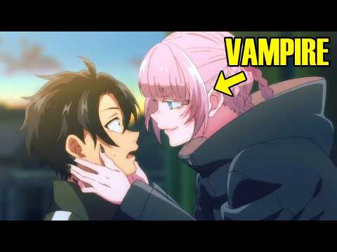 Loser Have to Rizz a CRAZY Vampire Or He Will Die! | Anime Recap