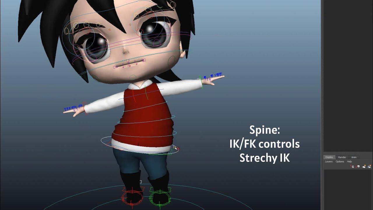 3D Rig Automation for Maya [Python] - YouTube
